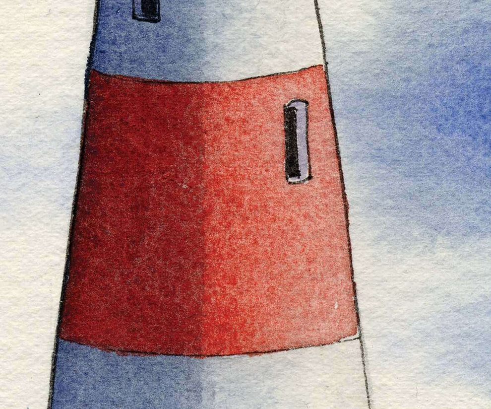 Art Print Portland Bill Lighthouse – PeterBowenArt