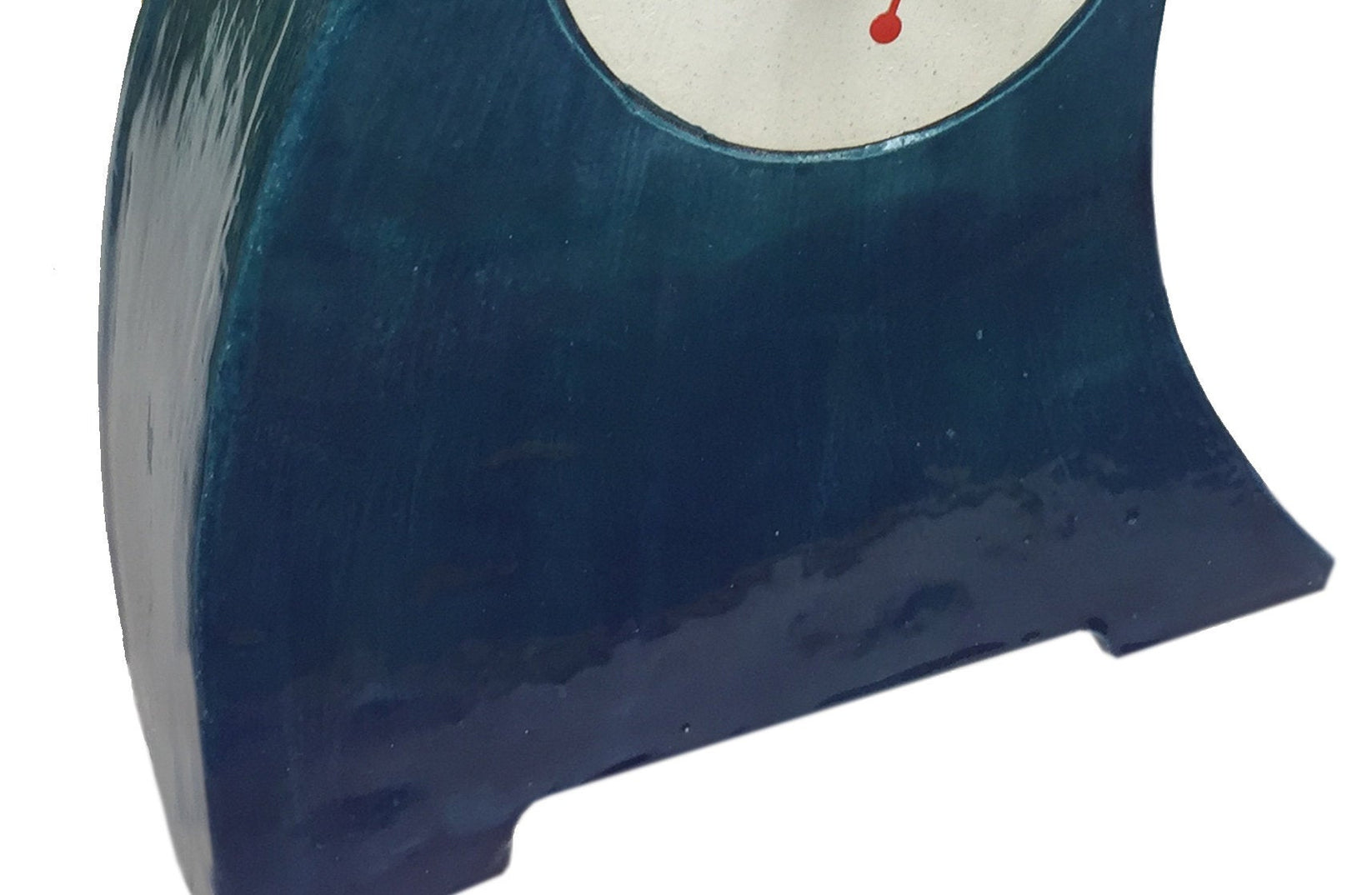 The Wave Wonky Ceramic Clock for Desk, Shelf, Mantel, Table – PeterBowenArt